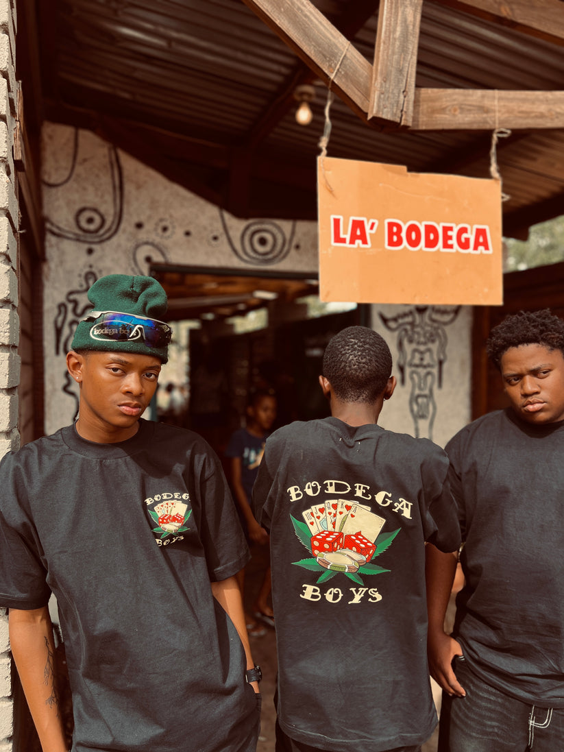 T-Shirt - Black Hood Economics Tee – Bodega Boys